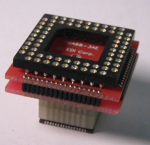 Anyone know where I can obtain a PLCC68 plug to socket adapter? : r ...